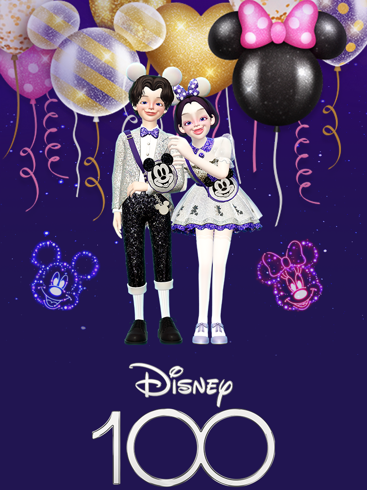 Full of colorful surprises!Limited Mickey & Minnie Mouse theme items ...